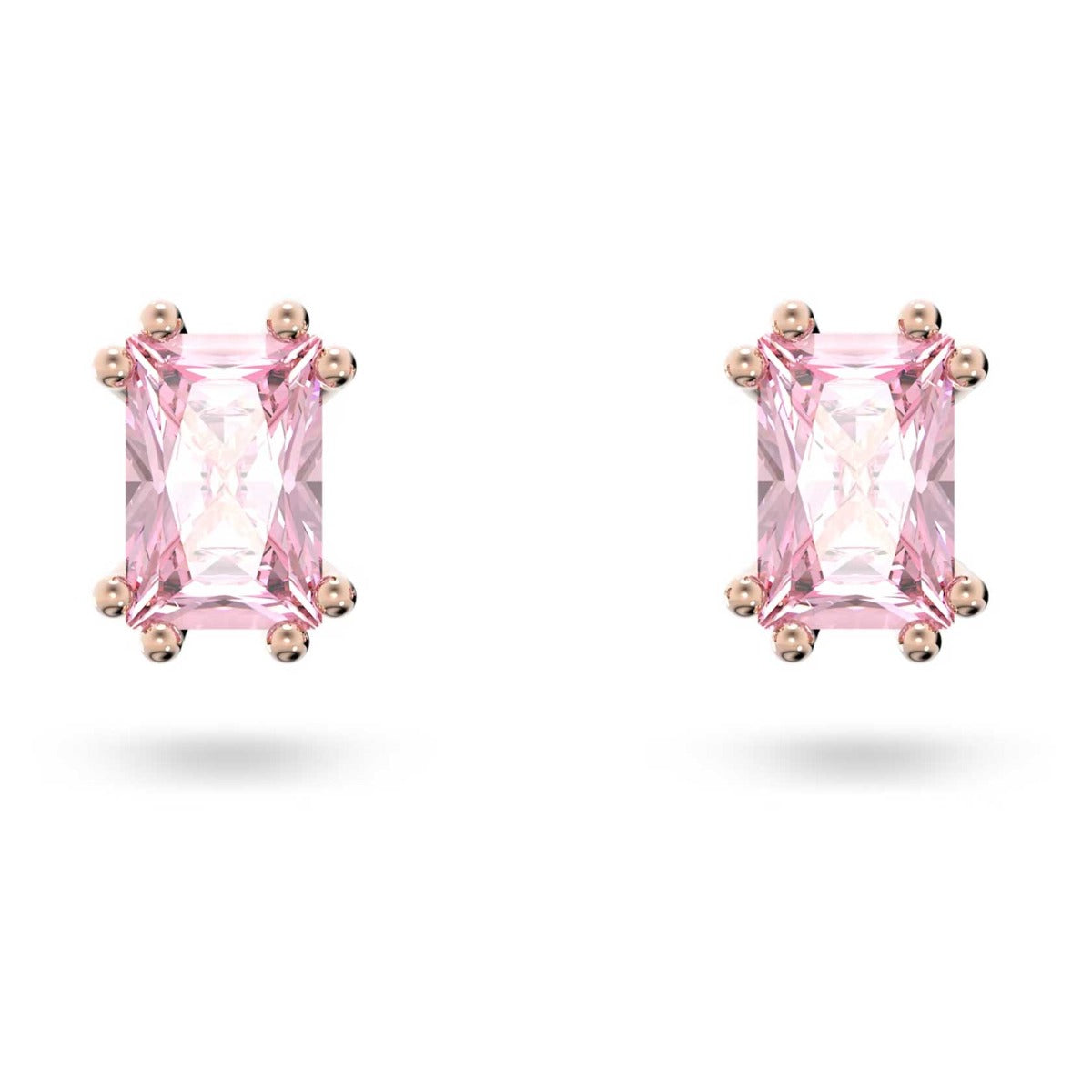 Swarovski pink earrings store