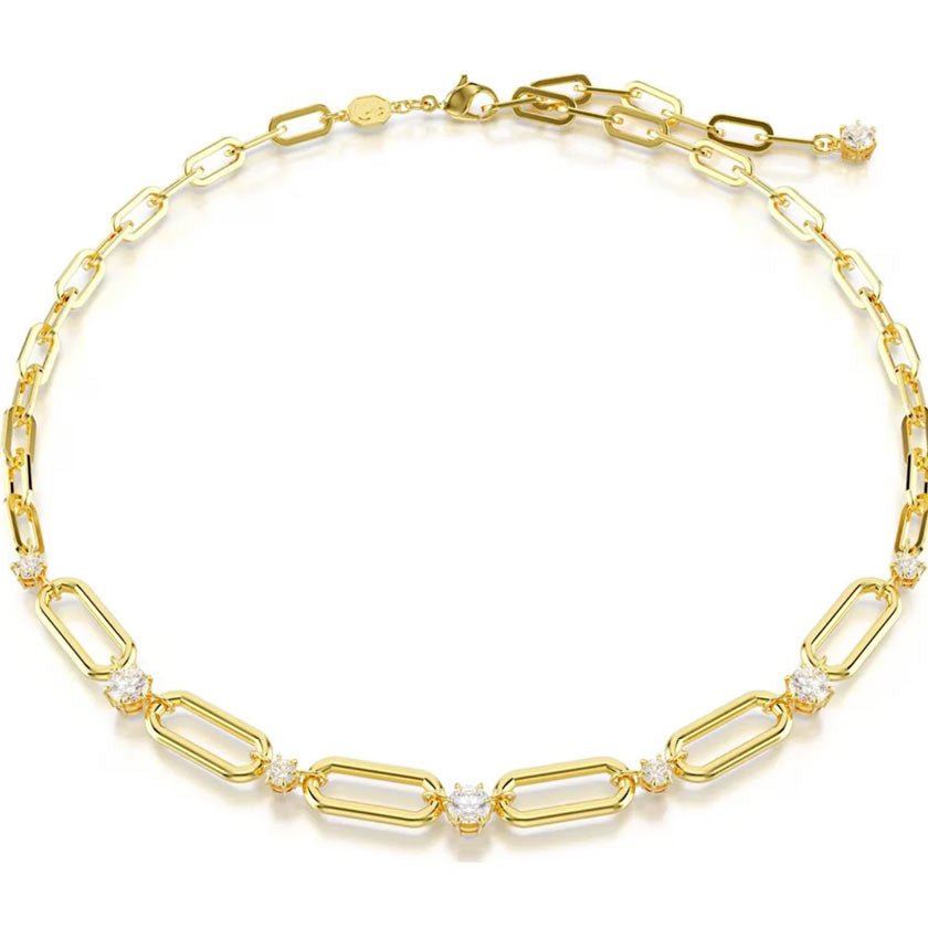Swarovski Gold Necklaces – David Shuttle Ltd