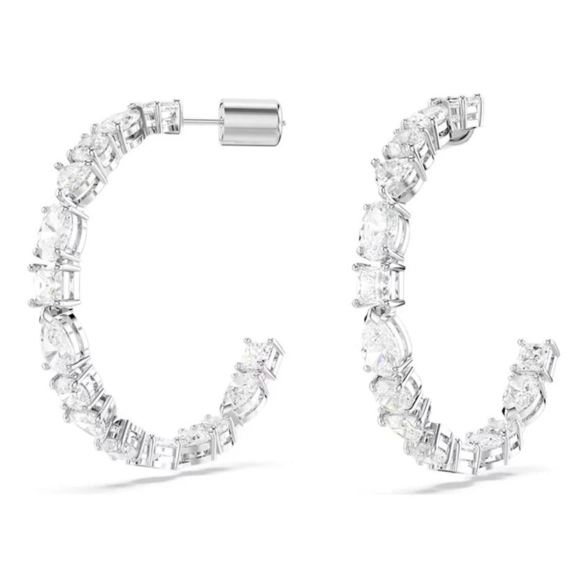 Swarovski Hoop Earrings – David Shuttle Ltd