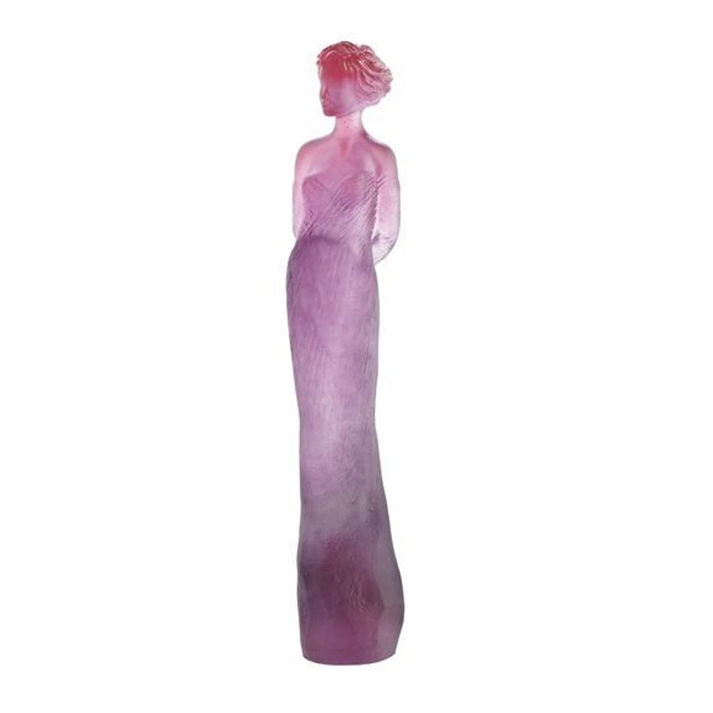 Daum Crystal Figurines | Margot Purple & Red, 05427 - David Shuttle ...