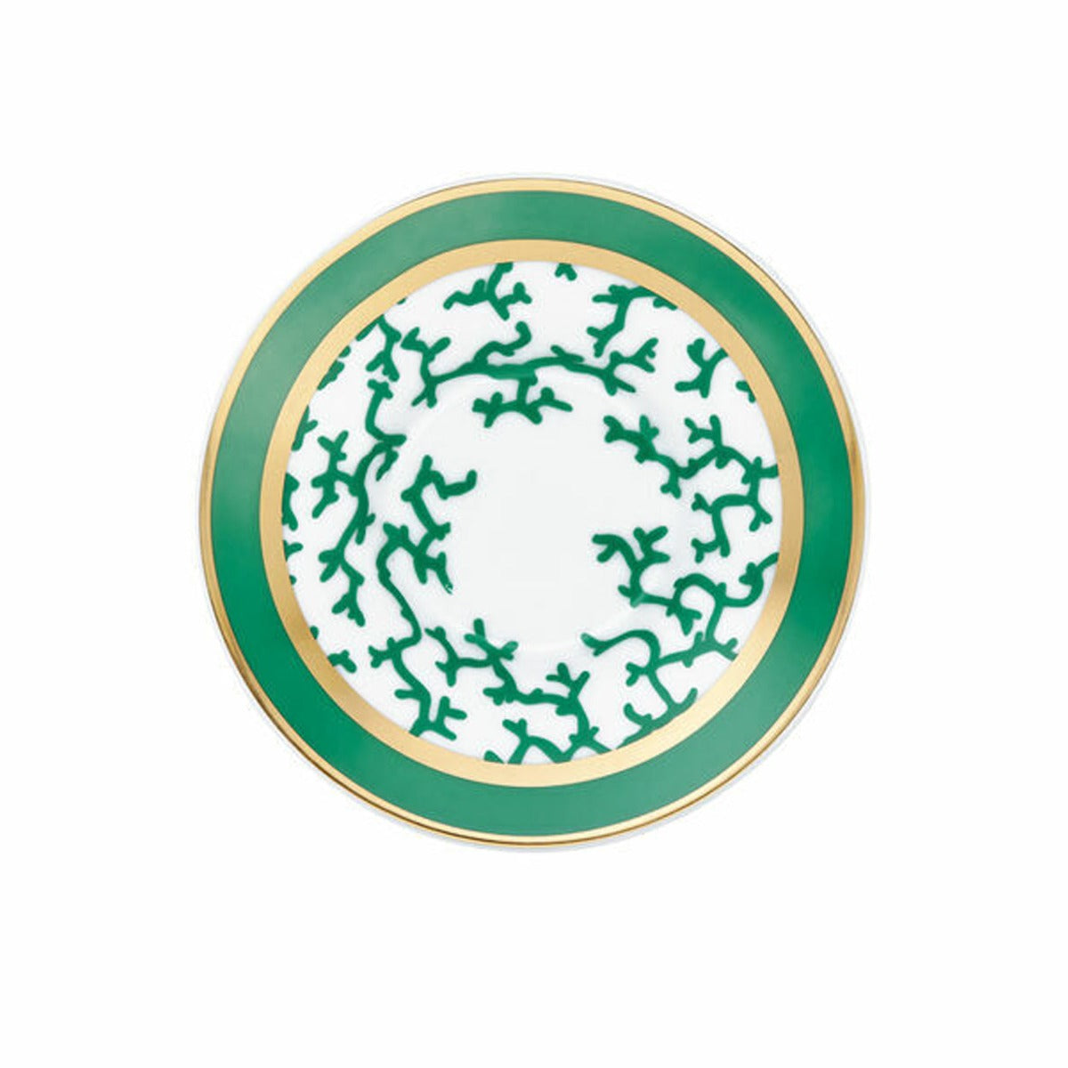 Raynaud Cristobal Emeraude Coffee Saucer – David Shuttle Ltd