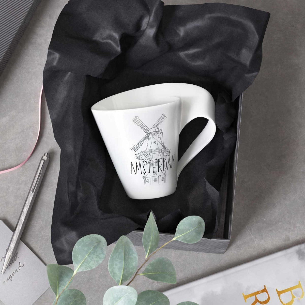Villeroy & Boch Modern Cities Mug, Amsterdam – David Shuttle Ltd