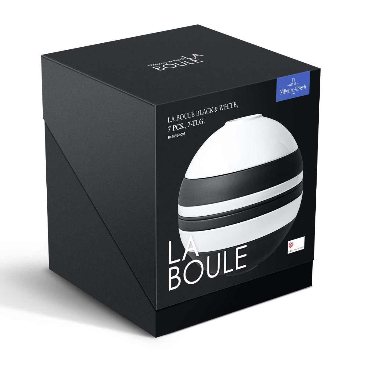 Villeroy & Boch Iconic La Boule Black & White Set – David Shuttle Ltd
