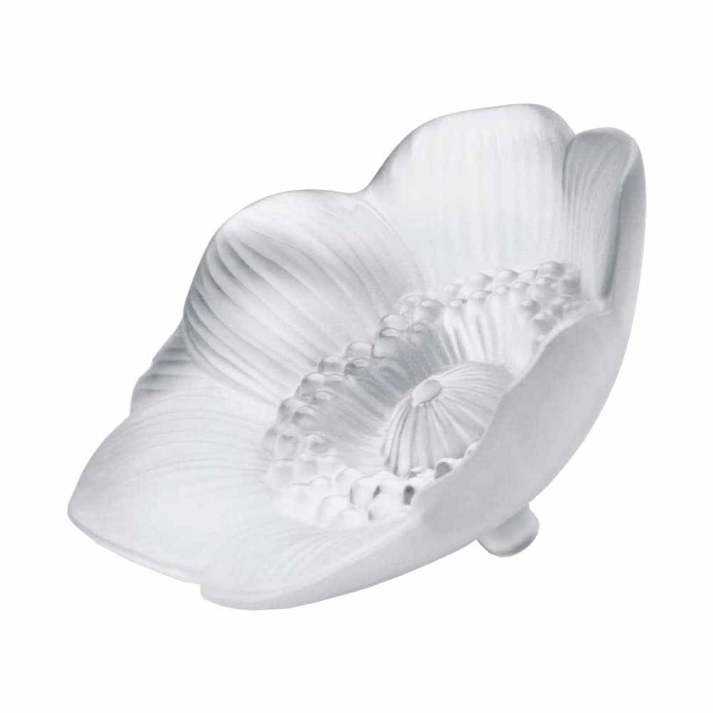 Lalique Clear Small Anemone – David Shuttle Ltd