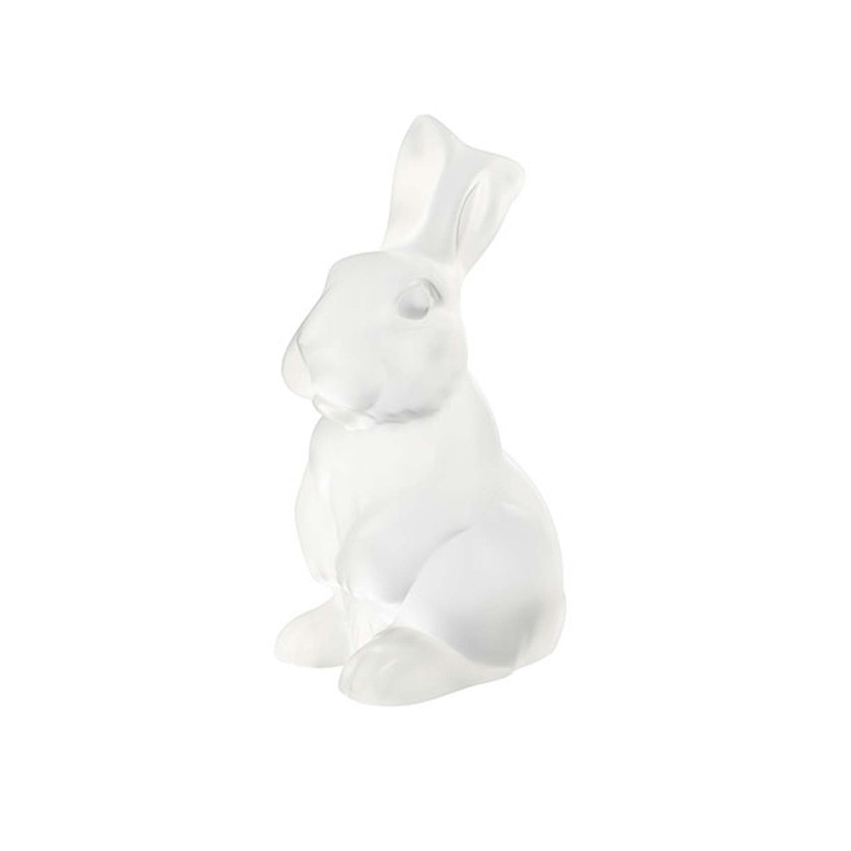 Lalique Toulouse Rabbit, Clear – David Shuttle Ltd