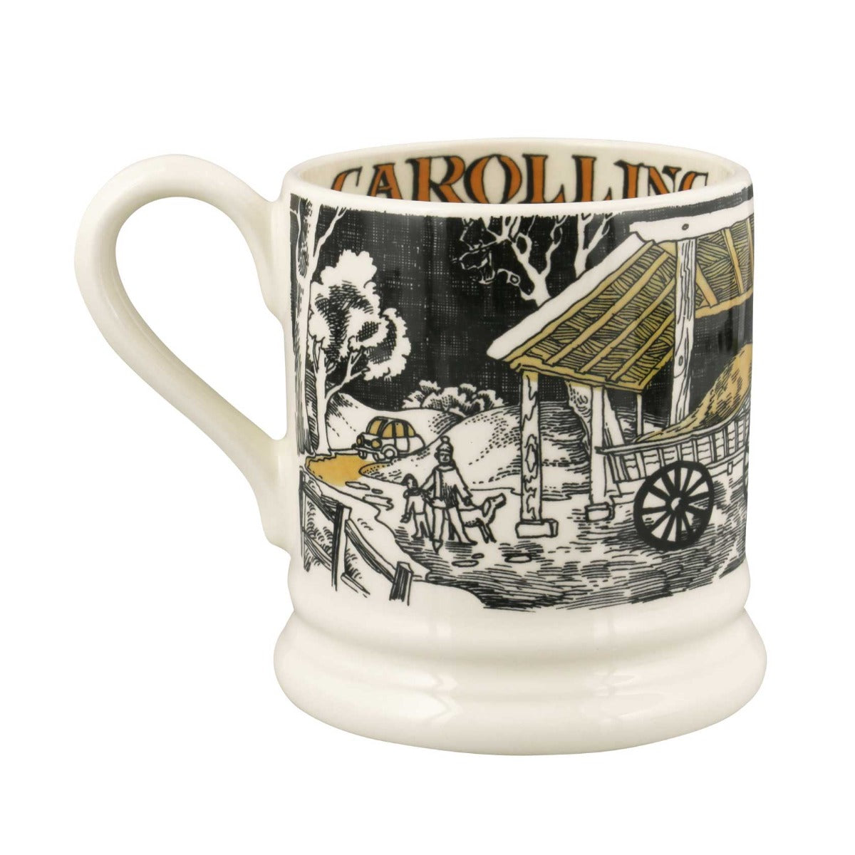 Emma Bridgewater The Night Sky Christmas Carolling 1/2 Pint Mug – David ...