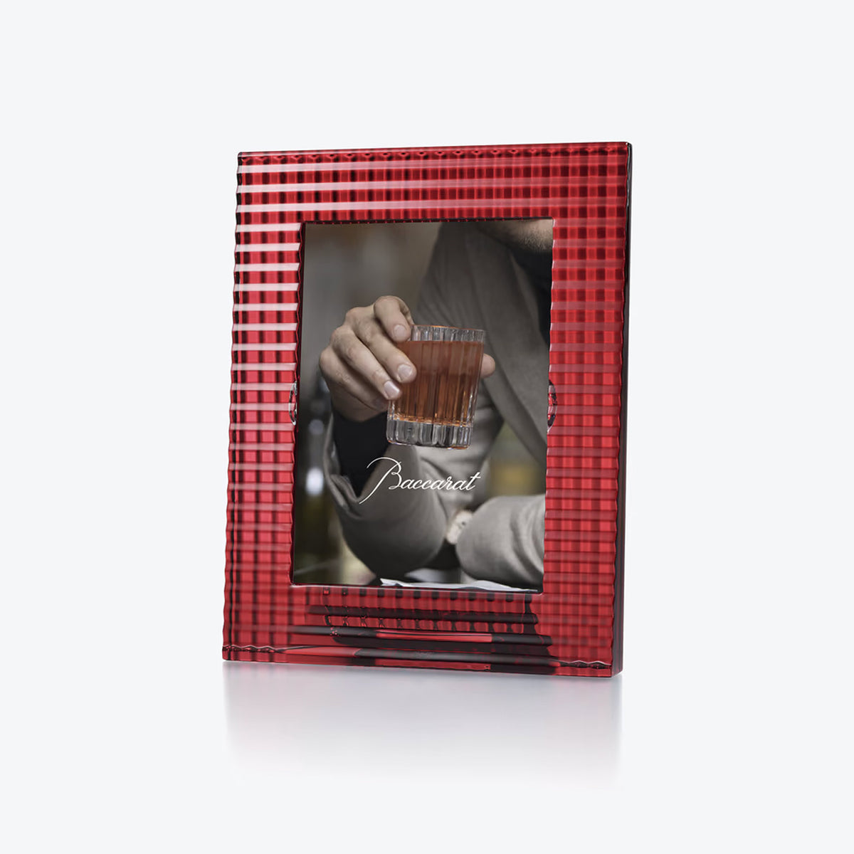 Baccarat Eye Red Photo Frame – David Shuttle Ltd
