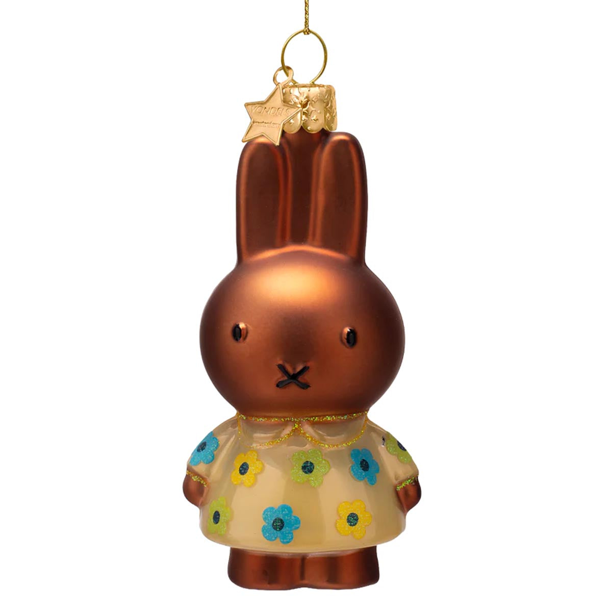 Vondels Nintje/Miffy Nina with Flower Dress Ornament – David Shuttle Ltd