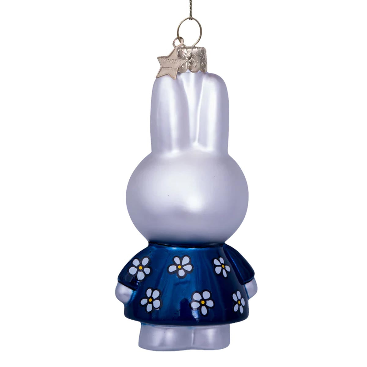 Vondels Nintje/Miffy Blue Flower Dress Ornament – David Shuttle Ltd