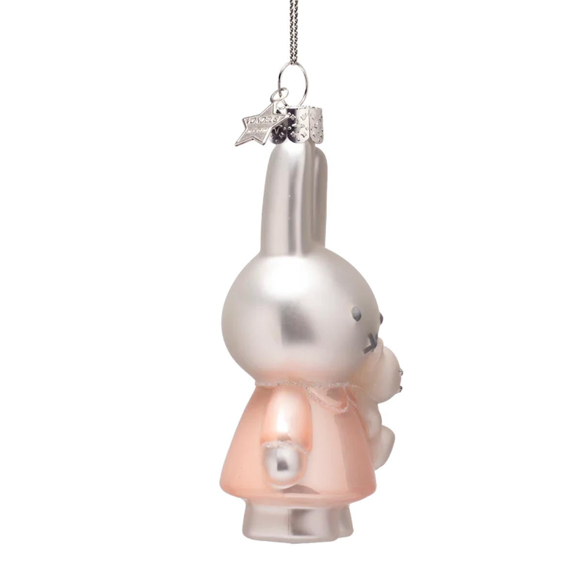 Vondels Nintje/Miffy Baby Pink with Bear Ornament – David Shuttle Ltd