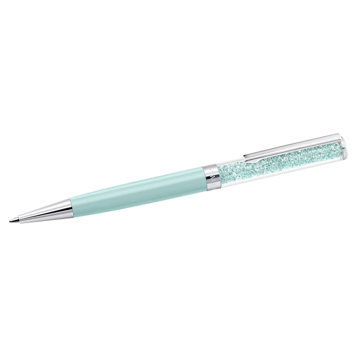 Swarovski Jewellery Crystalline ballpoint pen, Green, Green lacquered ...