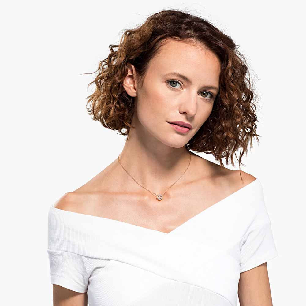 Swarovski Sparkling Dance Necklace | Pink 5514488 - David Shuttle ...