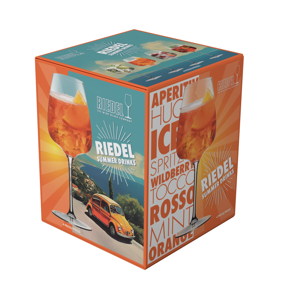 Riedel Summer Drinks/Aperitivo Mixing Glass, Set of 4 – David Shuttle Ltd