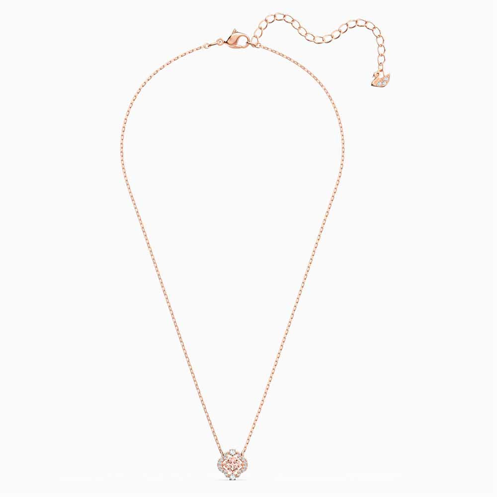 Swarovski Sparkling Dance Clover Set, Pink, Rose Gold Plated – David ...