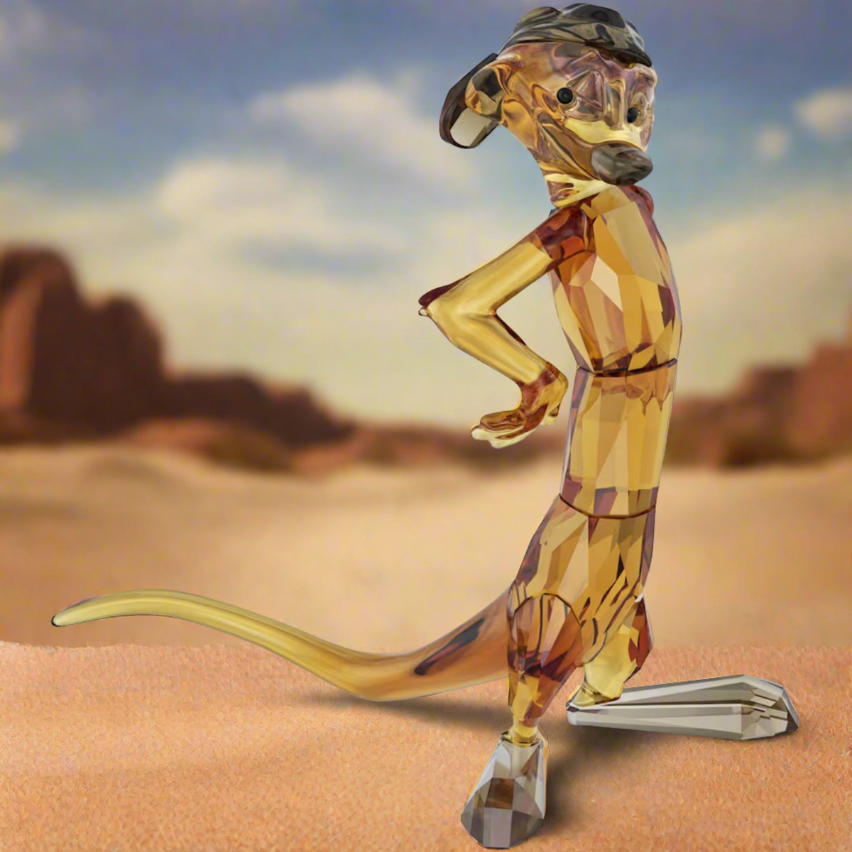 Swarovski Crystal The Lion King Timon – David Shuttle Ltd