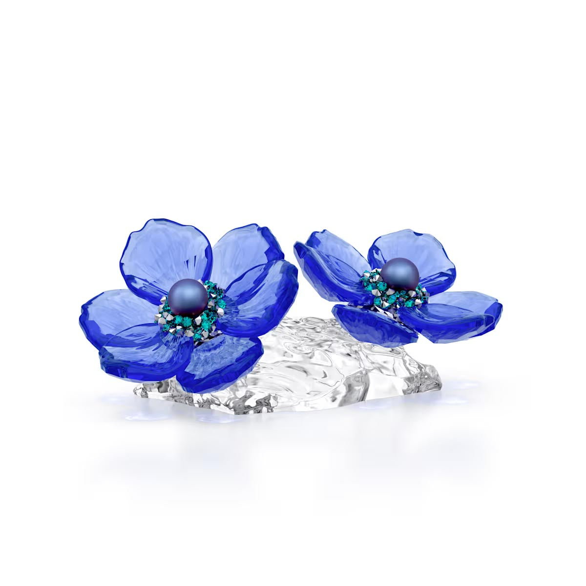 Swarovski Idyllia SCS Anemone Coronaria Flower – David Shuttle Ltd