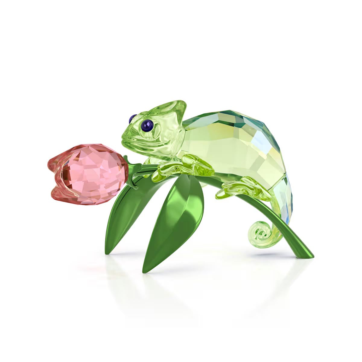 Swarovski Idyllia Chameleon and Tulip – David Shuttle Ltd