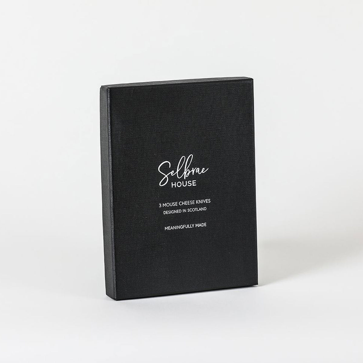 Selbrae House 3 Cheese Knives, Mouse – David Shuttle Ltd