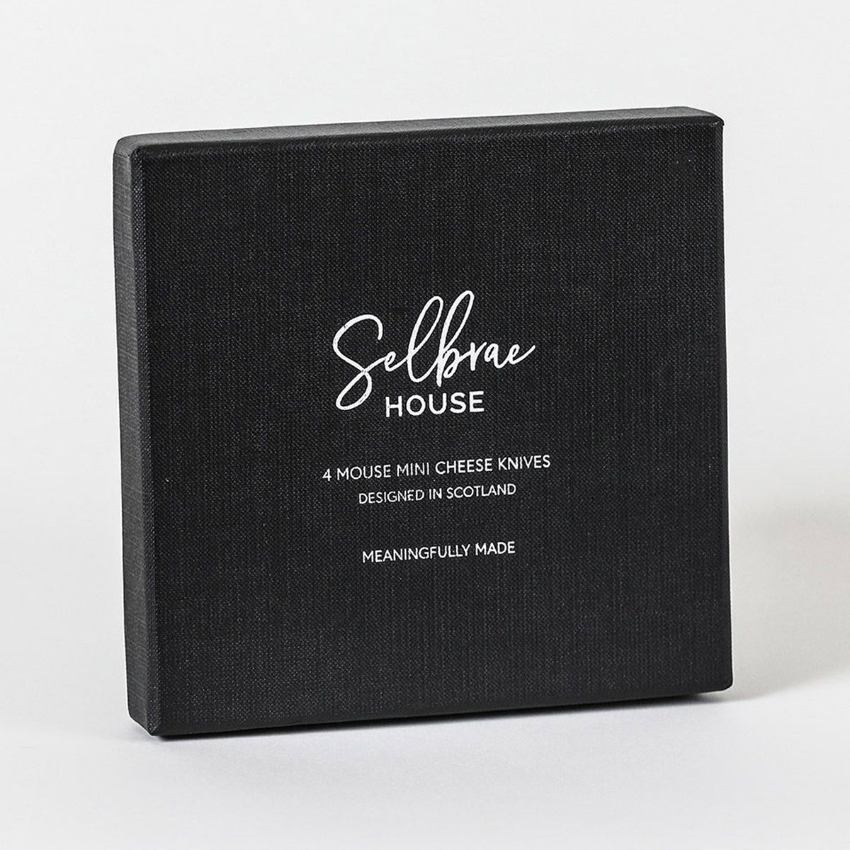 Selbrae House 4 Mini Cheese Knives, Mouse – David Shuttle Ltd