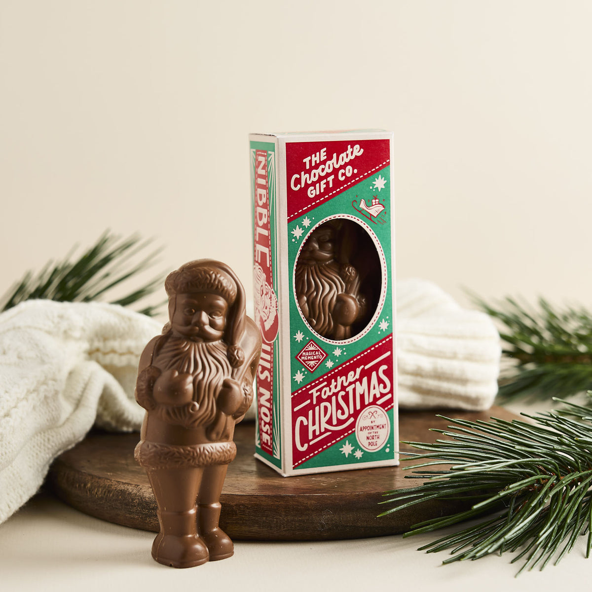 The Chocolate Gift Company Chocolate Father Christmas – David Shuttle Ltd