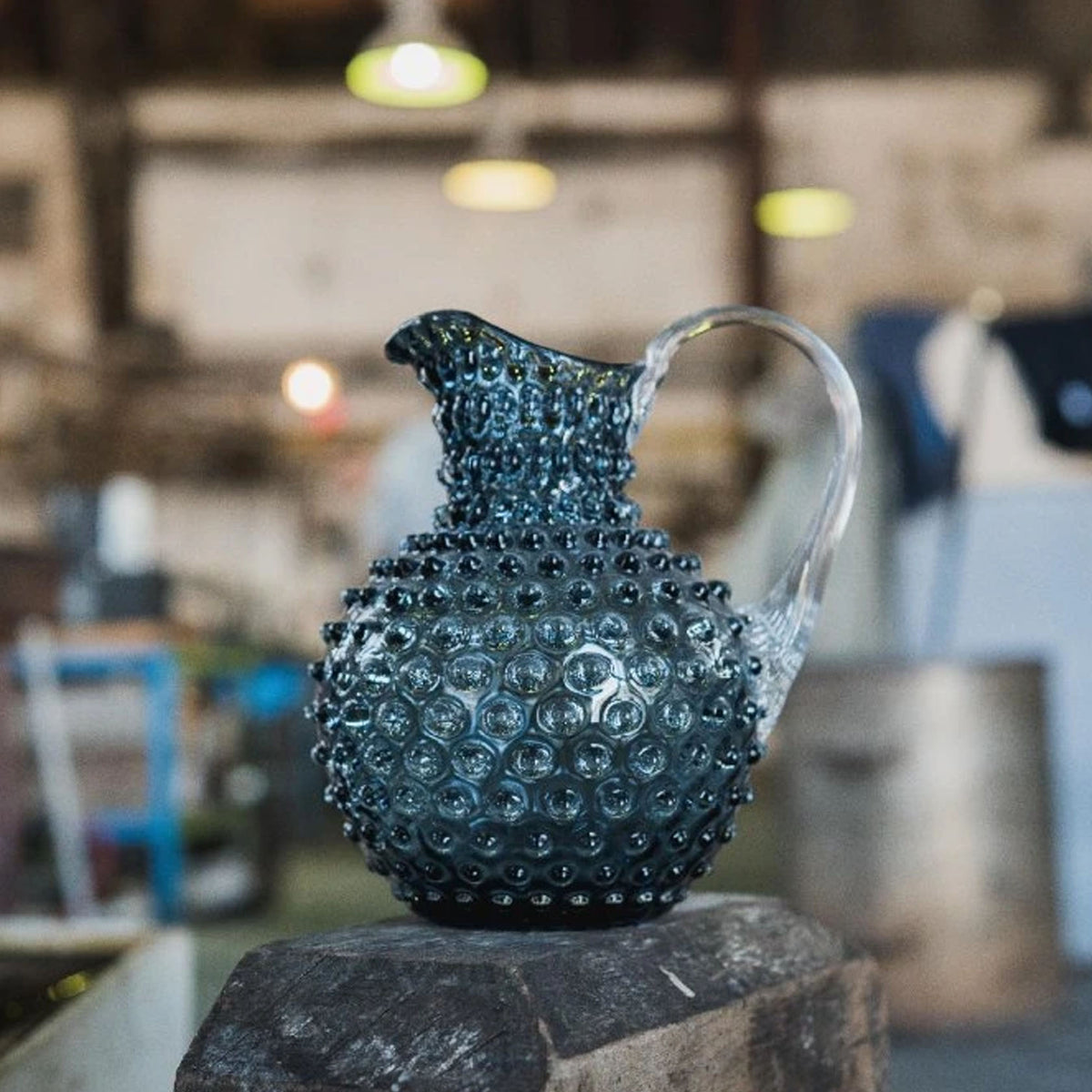 Klimchi Underlay Blue Smoke Hobnail Large Jug 2L – David Shuttle Ltd