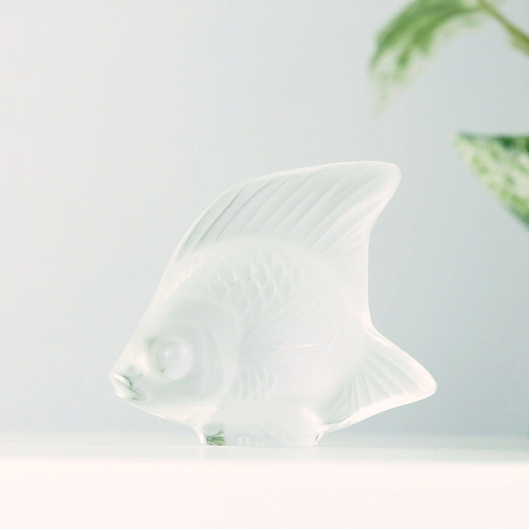 Lalique Fish Sculpture | Clear Crystal | 3000000 - David Shuttle ...