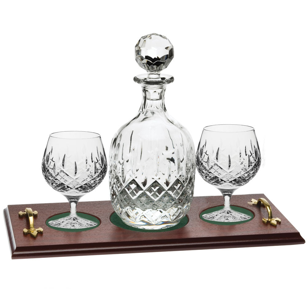 Royal Scot Crystal London Brandy Tray Set – David Shuttle Ltd