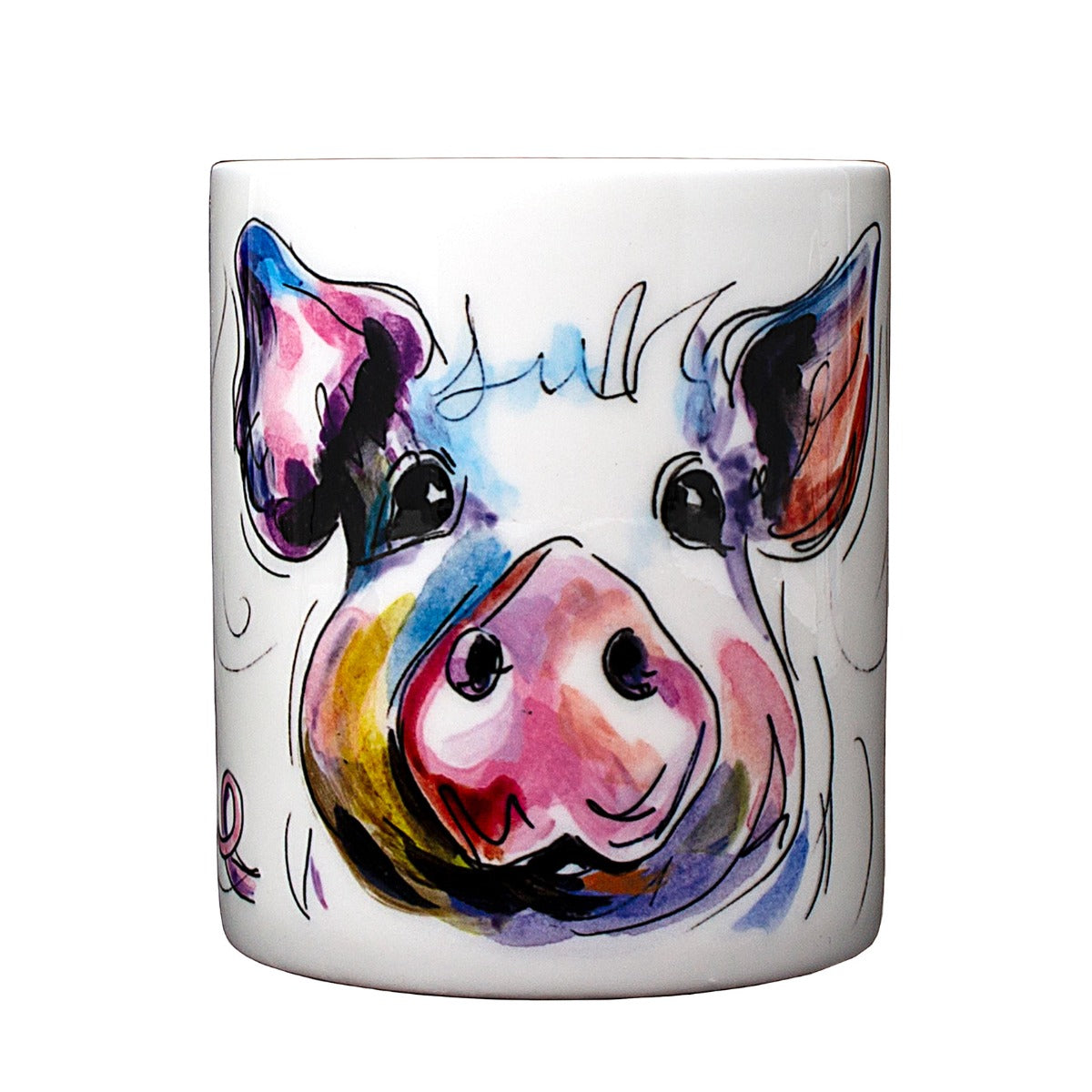 Ballard Home Pig Mug – David Shuttle Ltd