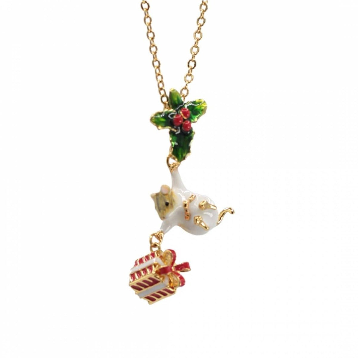 Bill Skinner Mouse and Present Pendant – David Shuttle Ltd